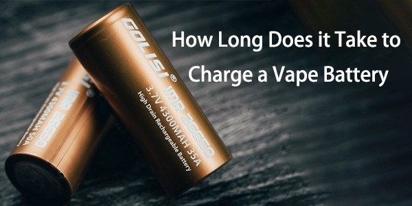 How Long Does It Take To Charge A Vape Battery? – Peace-Vape
