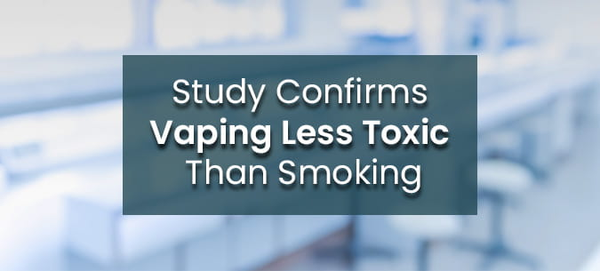 CoEHAR Study Confirms Vaping Less Toxic Than Smoking – Peace-Vape