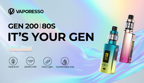 Vaporesso Gen 80 S & Gen 200 Review - New Members Of Gen Series Kit ...