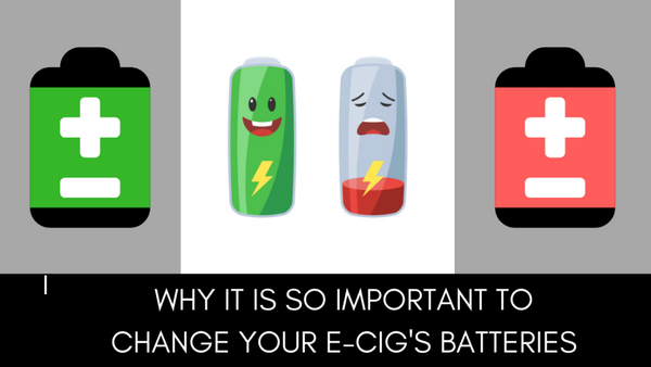 Why it is so Important to Change Your E-Cig’s Batteries – Peace-Vape