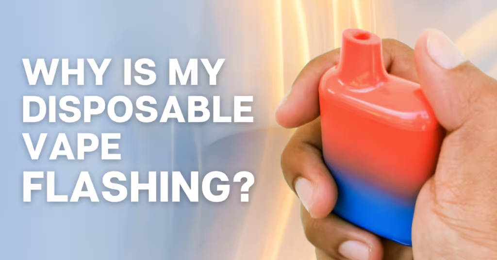 Why Is My Disposable Vape Flashing Peace Vape