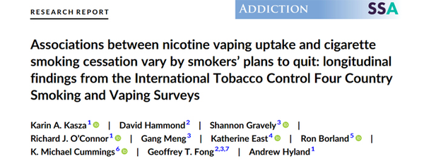 Study Shows Vaping Even Helps Reluctant Quitters To Quit Smoking ...