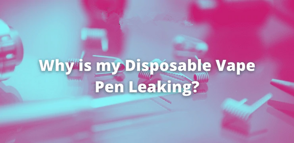 WHY IS MY DISPOSABLE VAPE PEN LEAKING? – Peace-Vape