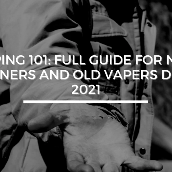 Vaping 101: Full Guide for New Beginners and Old Vapers during 2021 ...